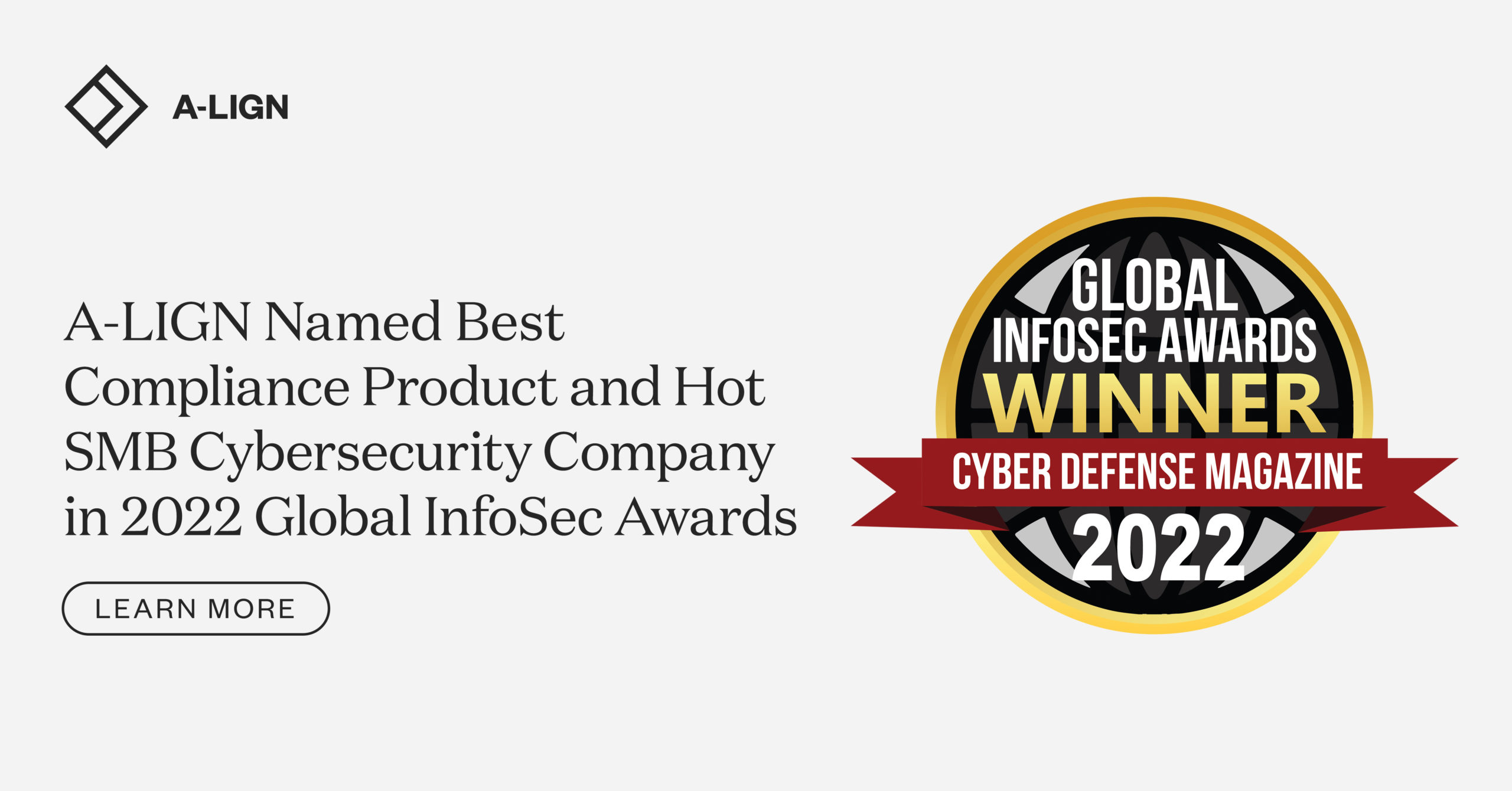 A-LIGN Two-Time Winner & Named Best Compliance Product