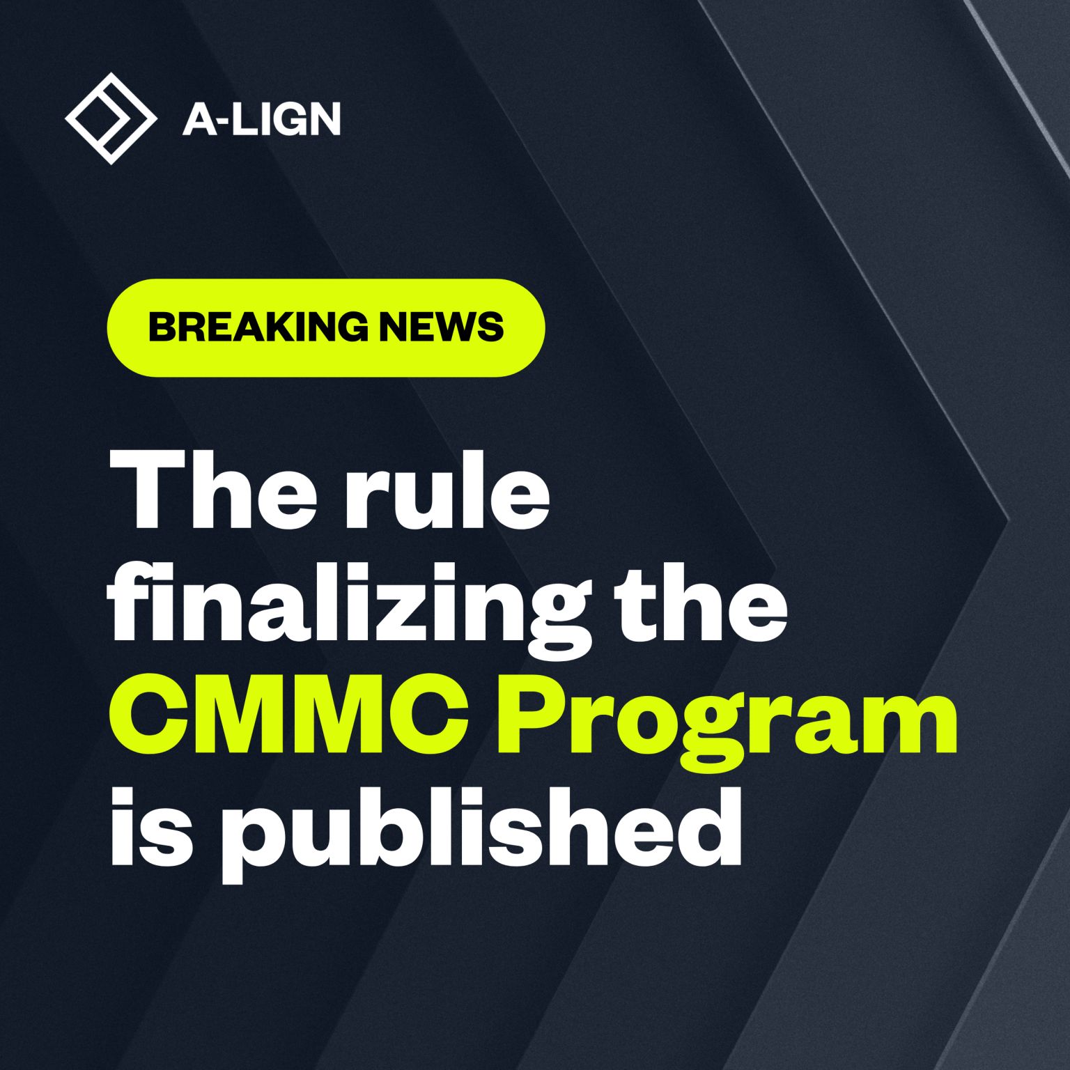 Breaking Down the CMMC Final Rule