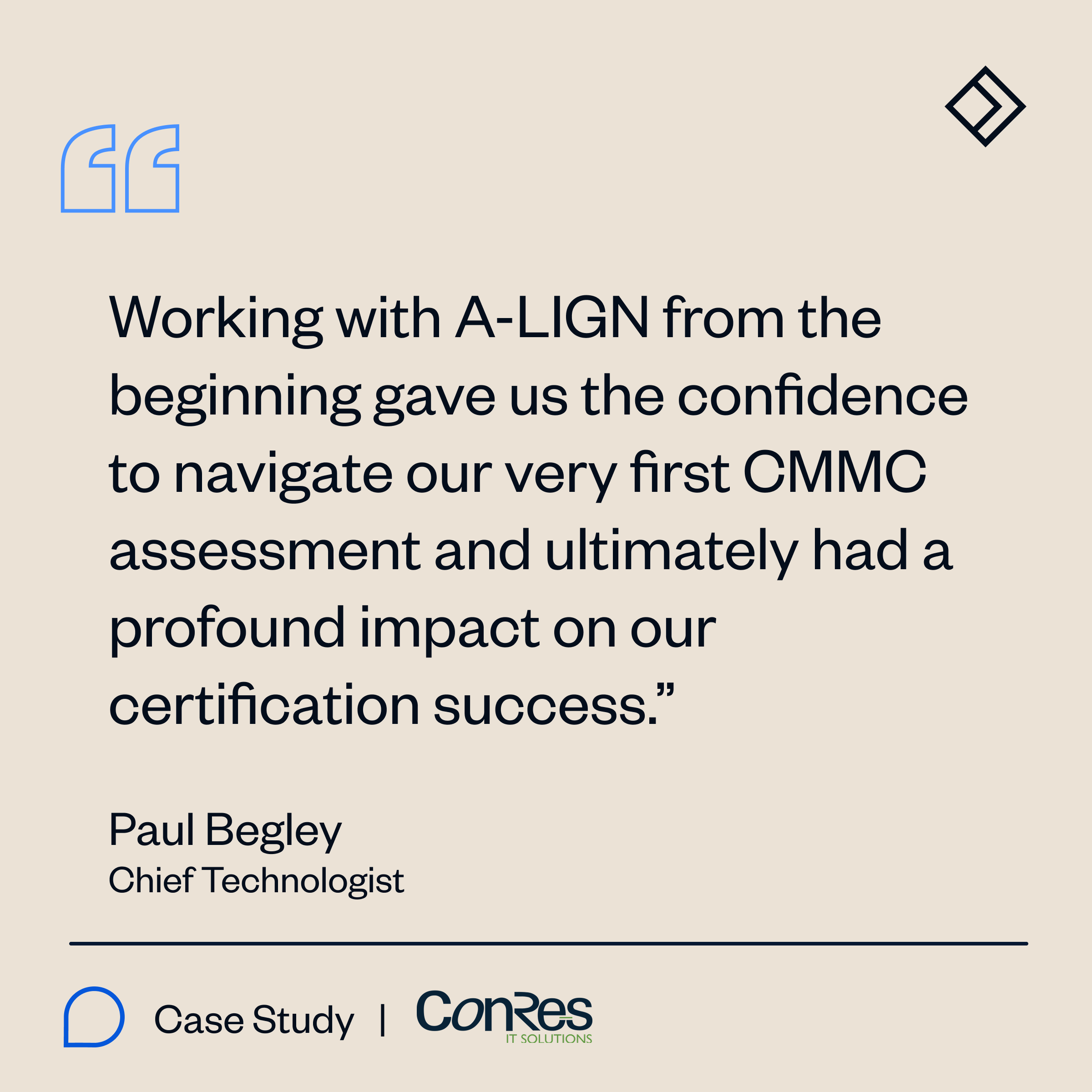 ConRes achieves CMMC Level 2 certification with A-LIGN